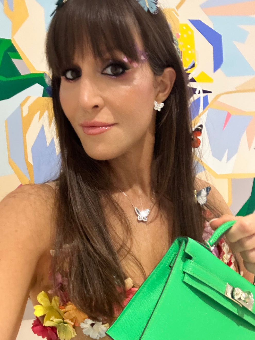 Timeless Long Butterfly Earrings | Nicole Rose Jewelry – Nicole Rose ...