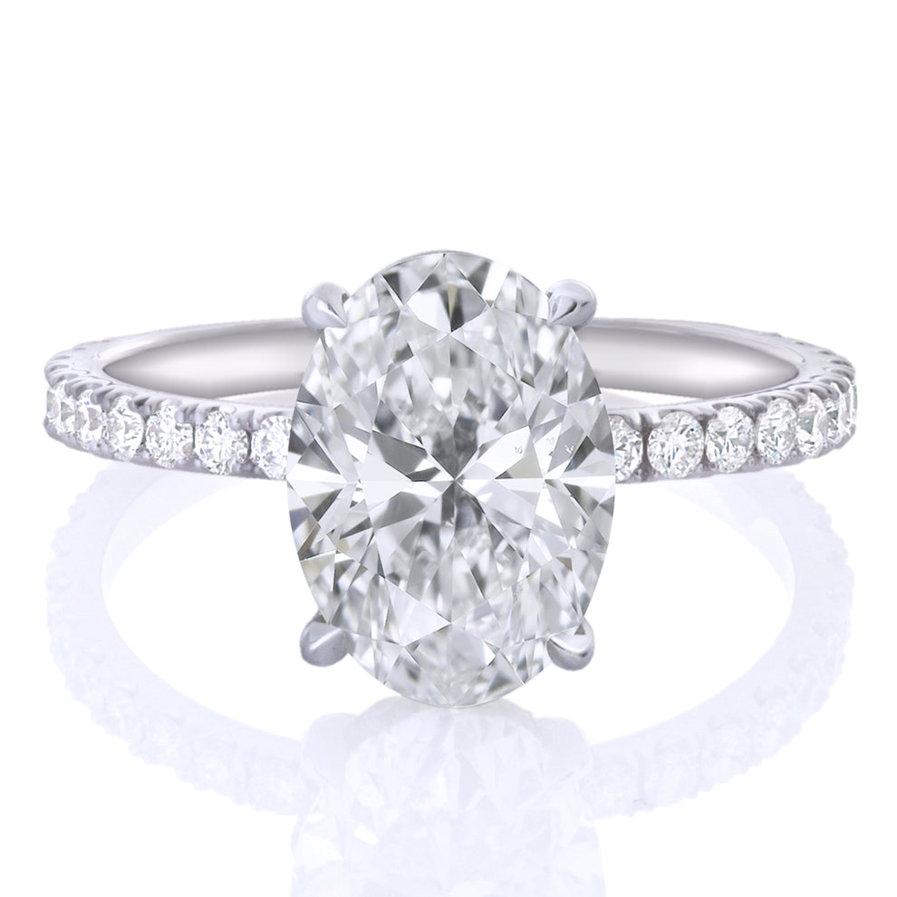 Oval Diamond Engagement Ring – Nicole Rose Fine Jewelry