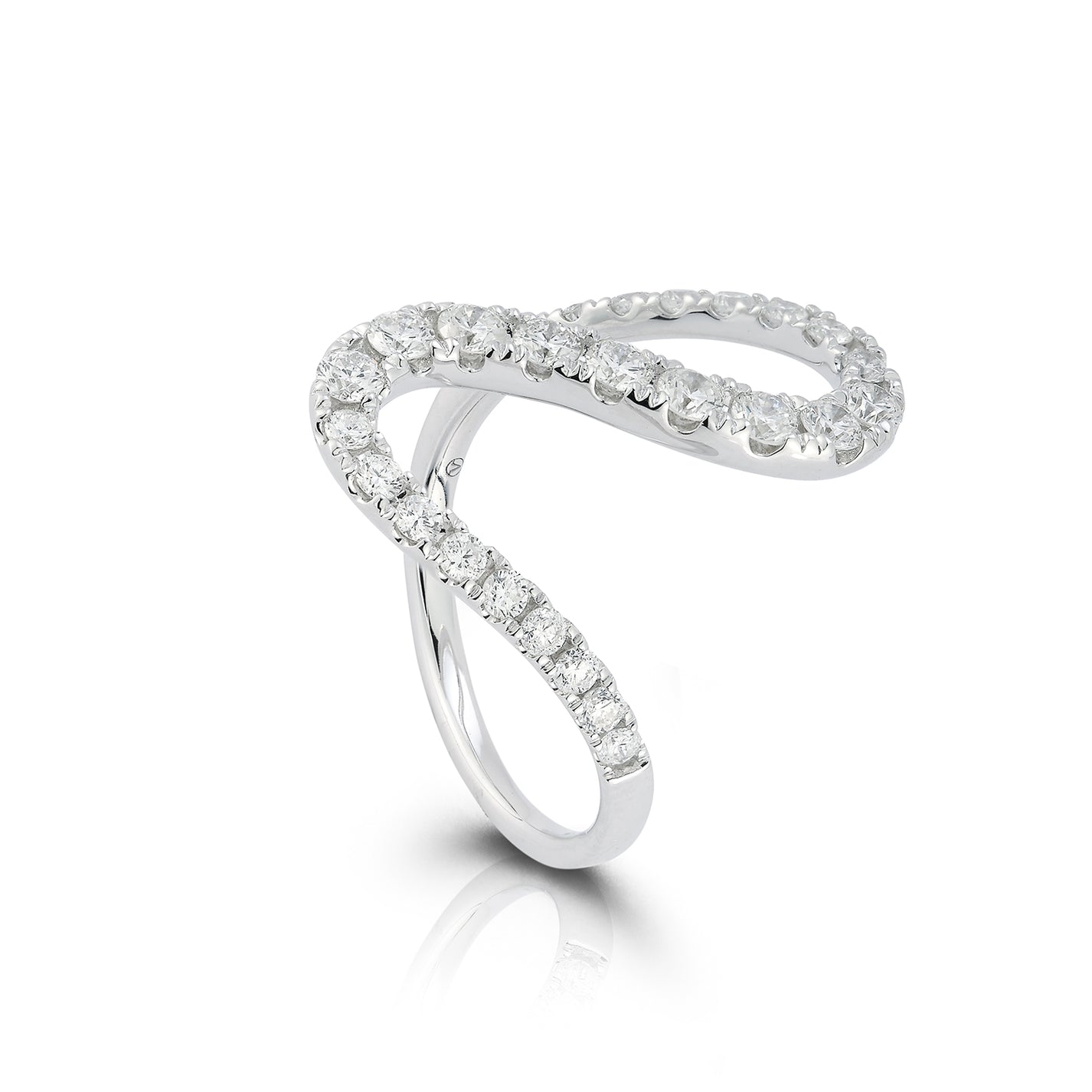 Diamond Wave Ring – Nicole Rose Fine Jewelry