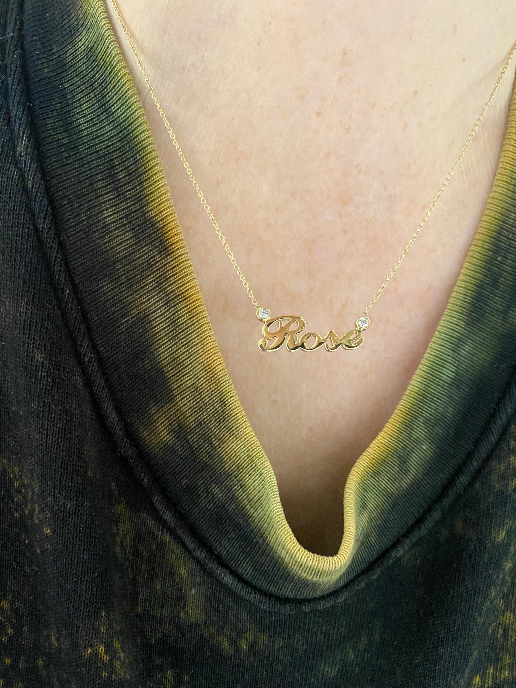 Name Necklace – Nicole Rose Fine Jewelry