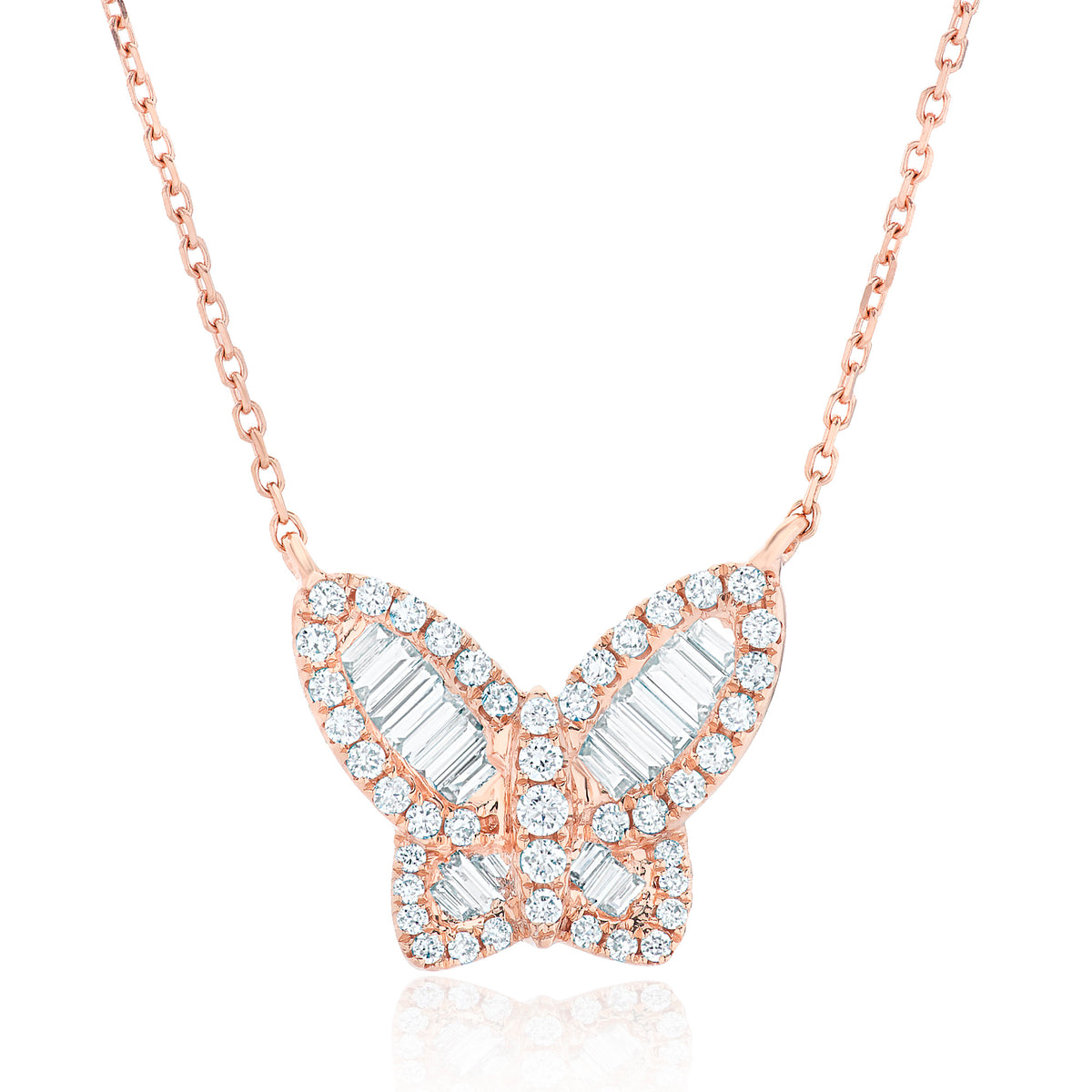 Large Diamond Butterfly Pendant – Nicole Rose Fine Jewelry
