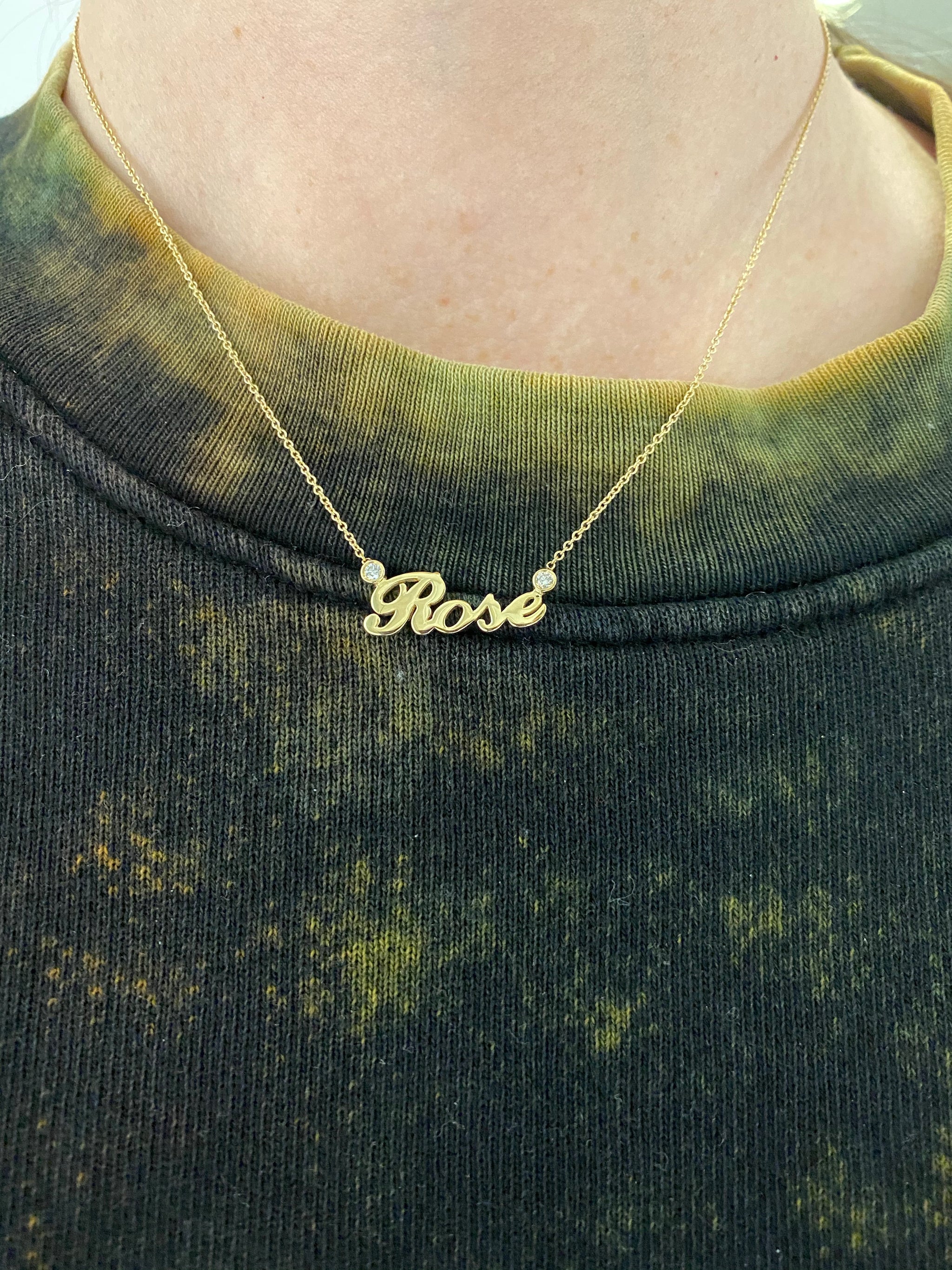 Name Necklace – Nicole Rose Fine Jewelry