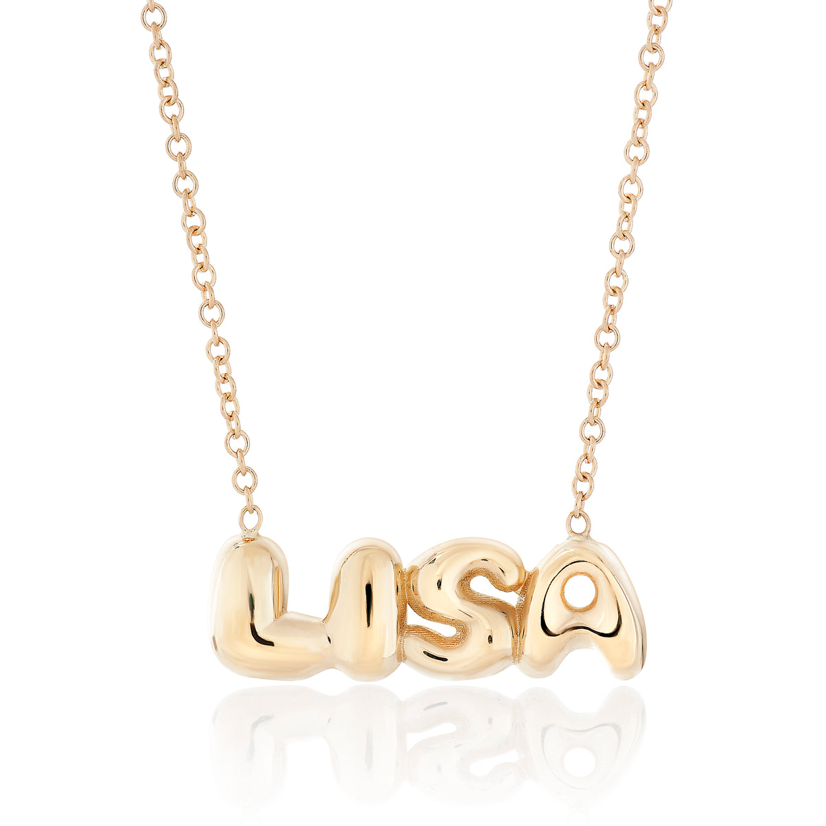Baby Bubble Name Necklace – Nicole Rose Fine Jewelry